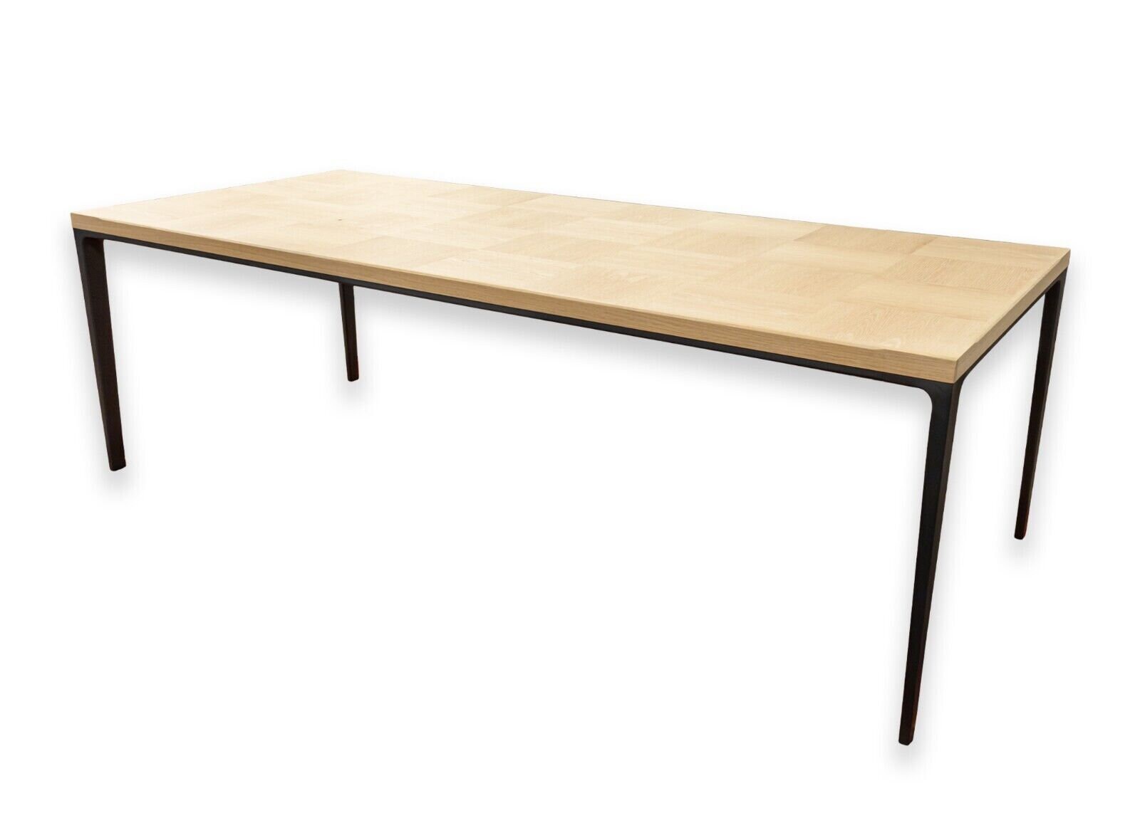 Maxalto "alcor" Contemporary Modern Brushed Light Oak Rectangular ...