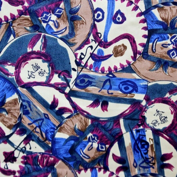 Picasso Fabric - Etsy
