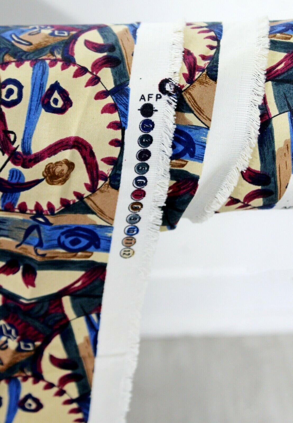 Mid Century Modern Pablo Picasso Cafe Exclusive 12 Yards Fabric off ...