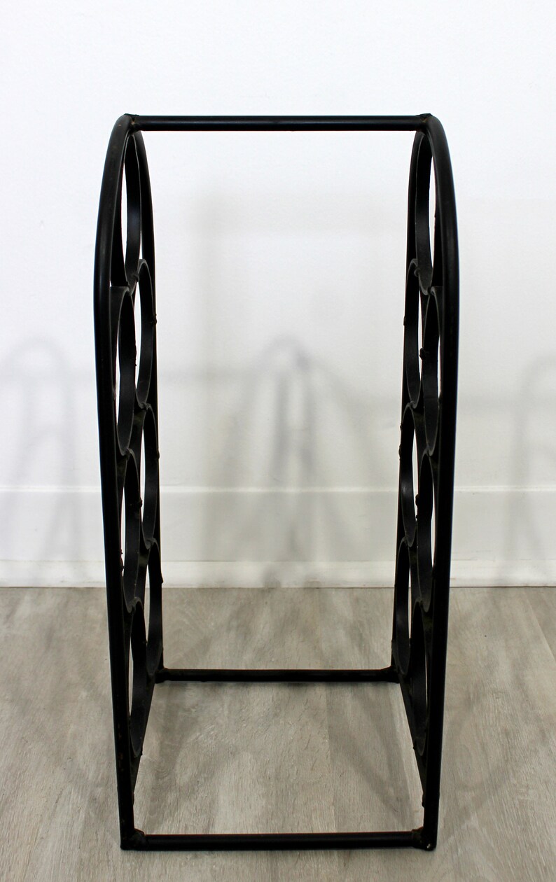 Mid Century Modern Arthur Umanoff Small Iron Wine Rack 1950s - Etsy