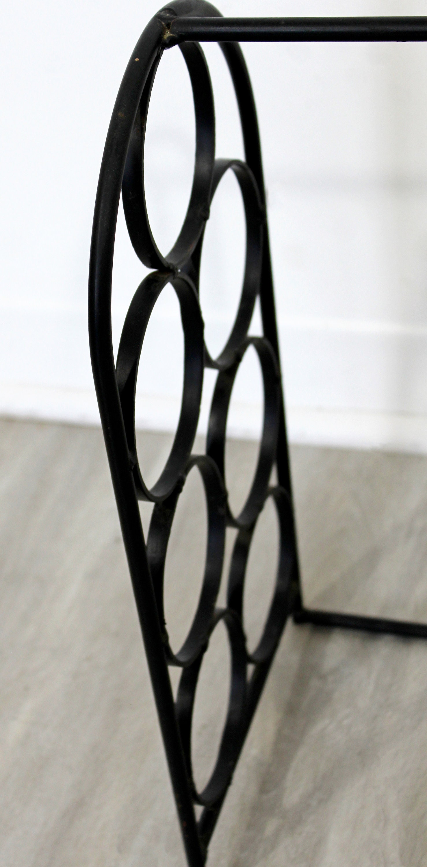 Mid Century Modern Arthur Umanoff Small Iron Wine Rack 1950s - Etsy