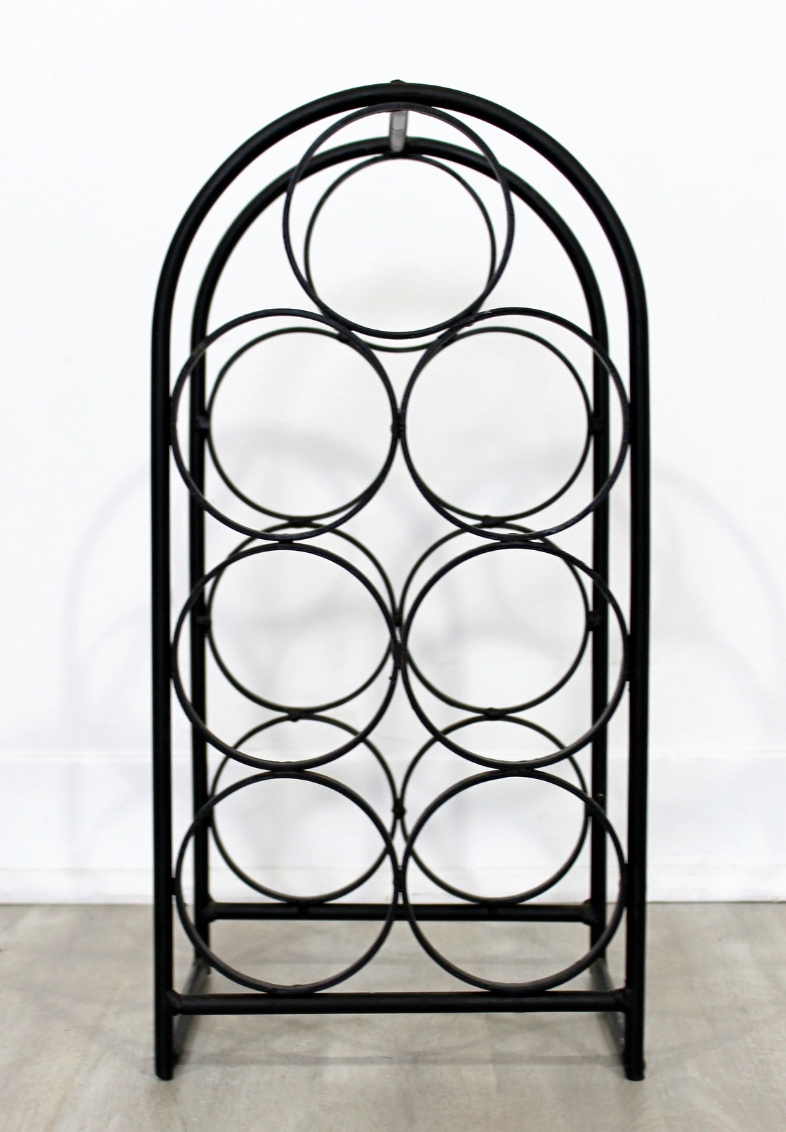 Mid Century Modern Arthur Umanoff Small Iron Wine Rack 1950s - Etsy