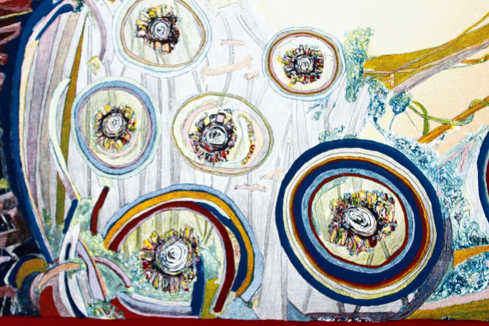 Mid Century Modern Unframed Poska Signed 53/150 Abstract - Etsy