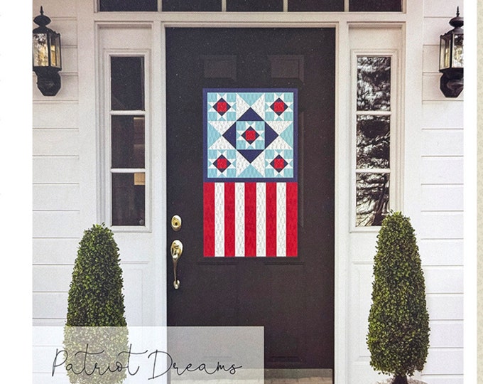 Riley Blake Door Banner Kit July Patriotic Dreams - Etsy