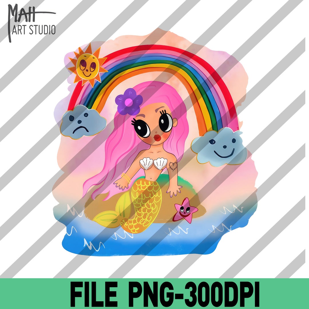 Karol G Mermaid New Album Cover Manana Sera Bonito Bichota - Etsy