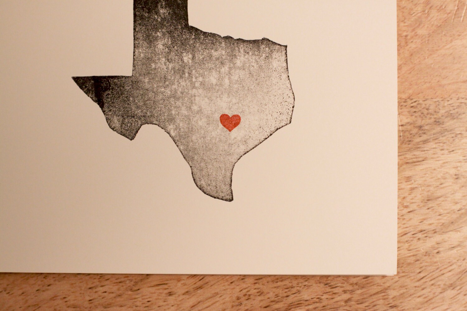 Texas State Greeting Card / Texas Map / Moving to Texas / Texas A&M ...