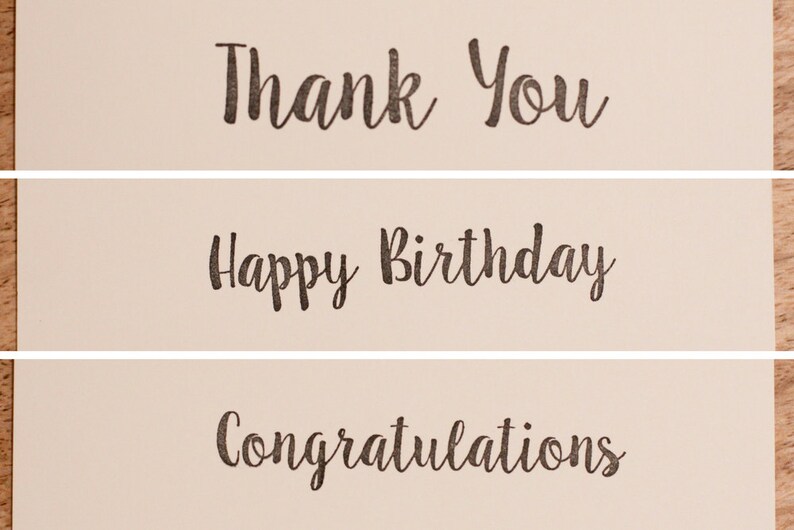 Notecard Inside Message Add-on - Etsy