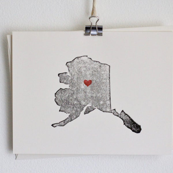 Alaska Greeting Card - Etsy