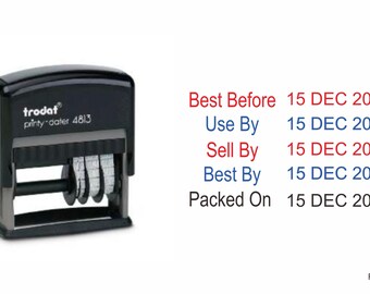 Best by Date Stamp - Etsy