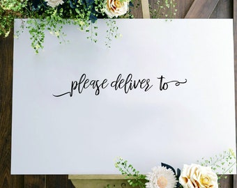 Please Deliver To | Etsy