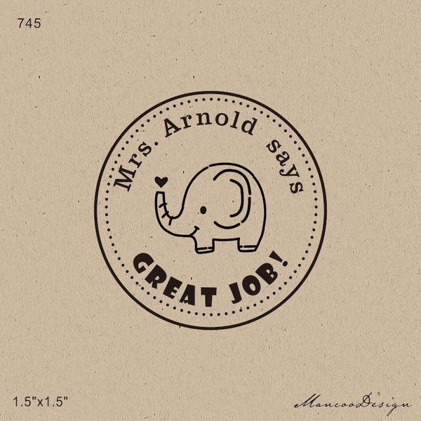 Elephant Gift Tags - Etsy