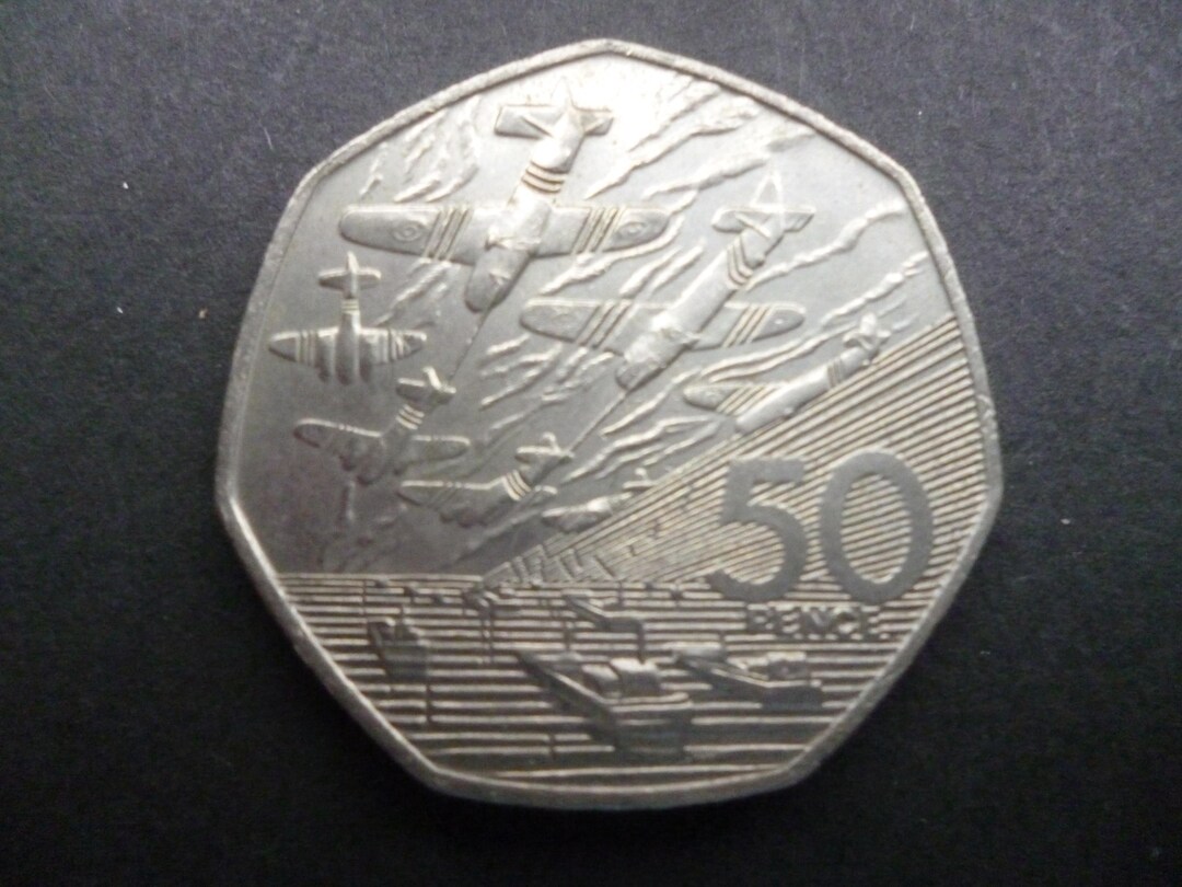 Great Britain 1994 50p Coin fifty Pence Piece in Good Used circulated ...