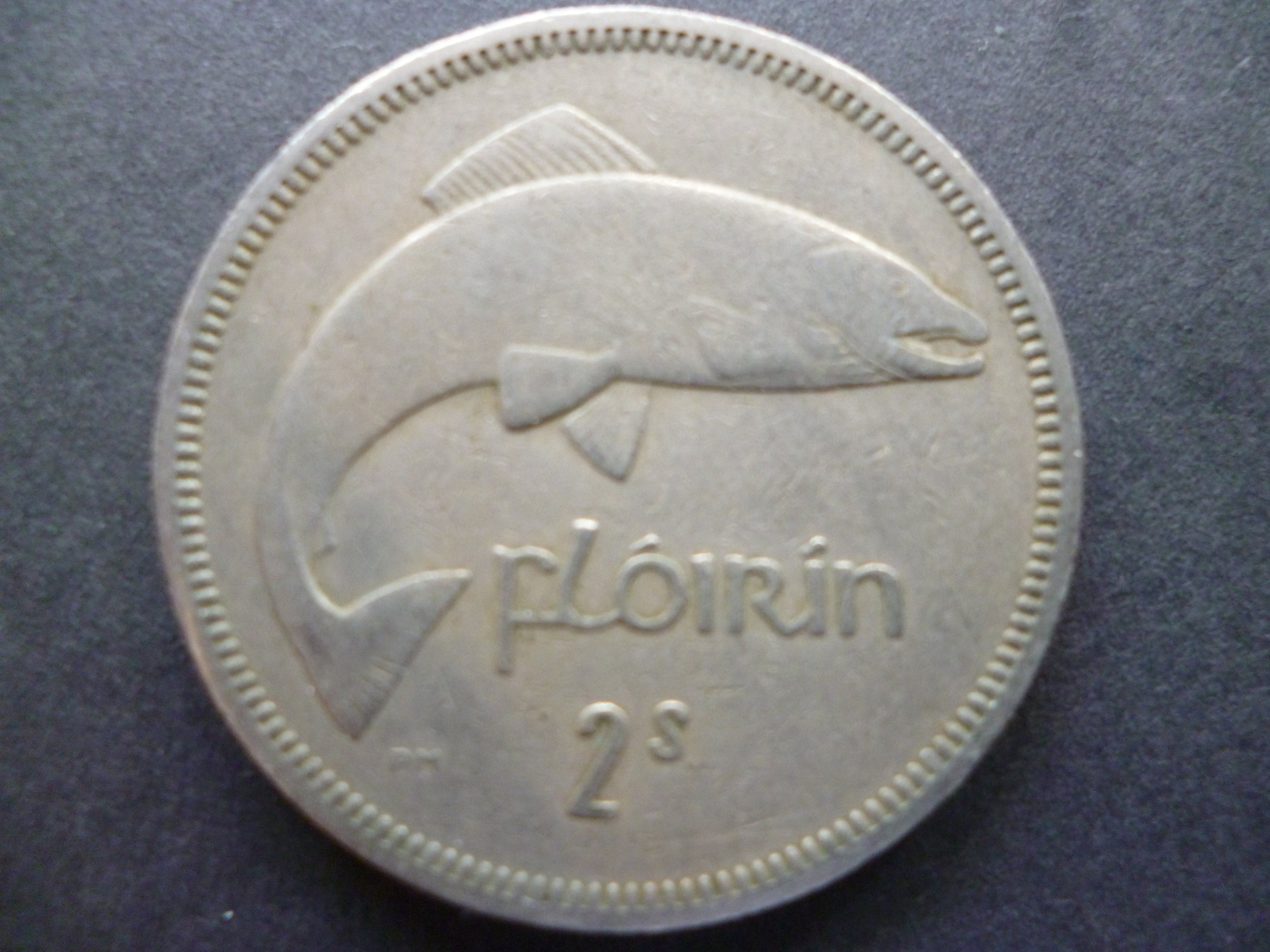 Coins & Money Ireland 2 shilling coin 1951-1968 Salmon Art ...