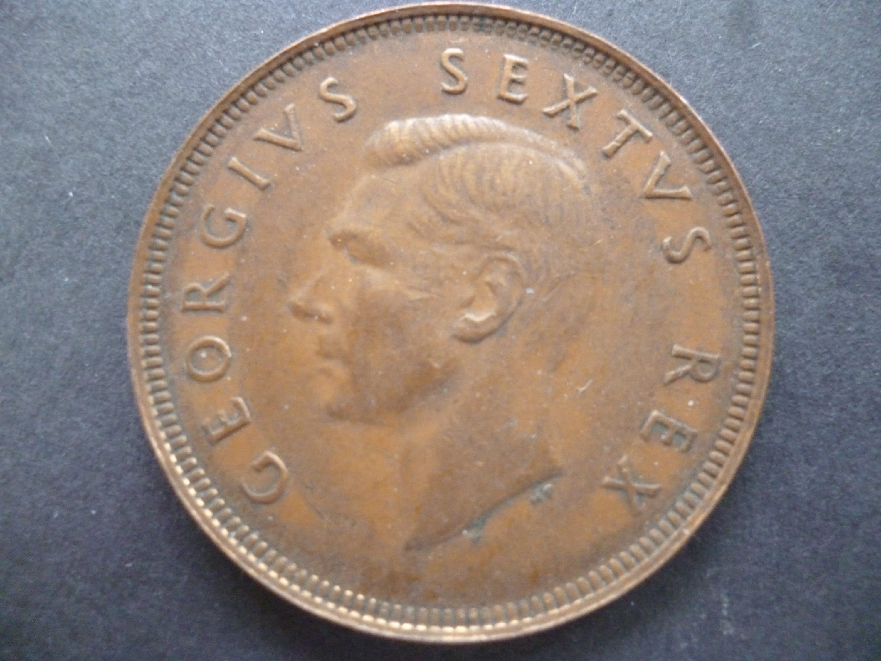 Art & Collectibles Coins & Money 1950 South Africa One Penny coin ...