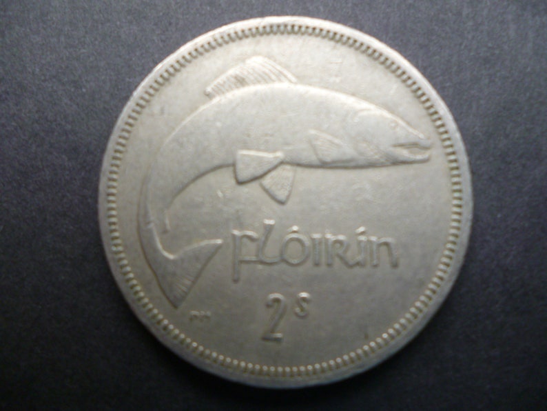 1966 Eire ireland Republic Florin Coin two Shillings - Etsy
