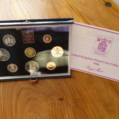 United Kingdom Royal Mint 1995 Proof Eight Coin Year Set - Etsy UK