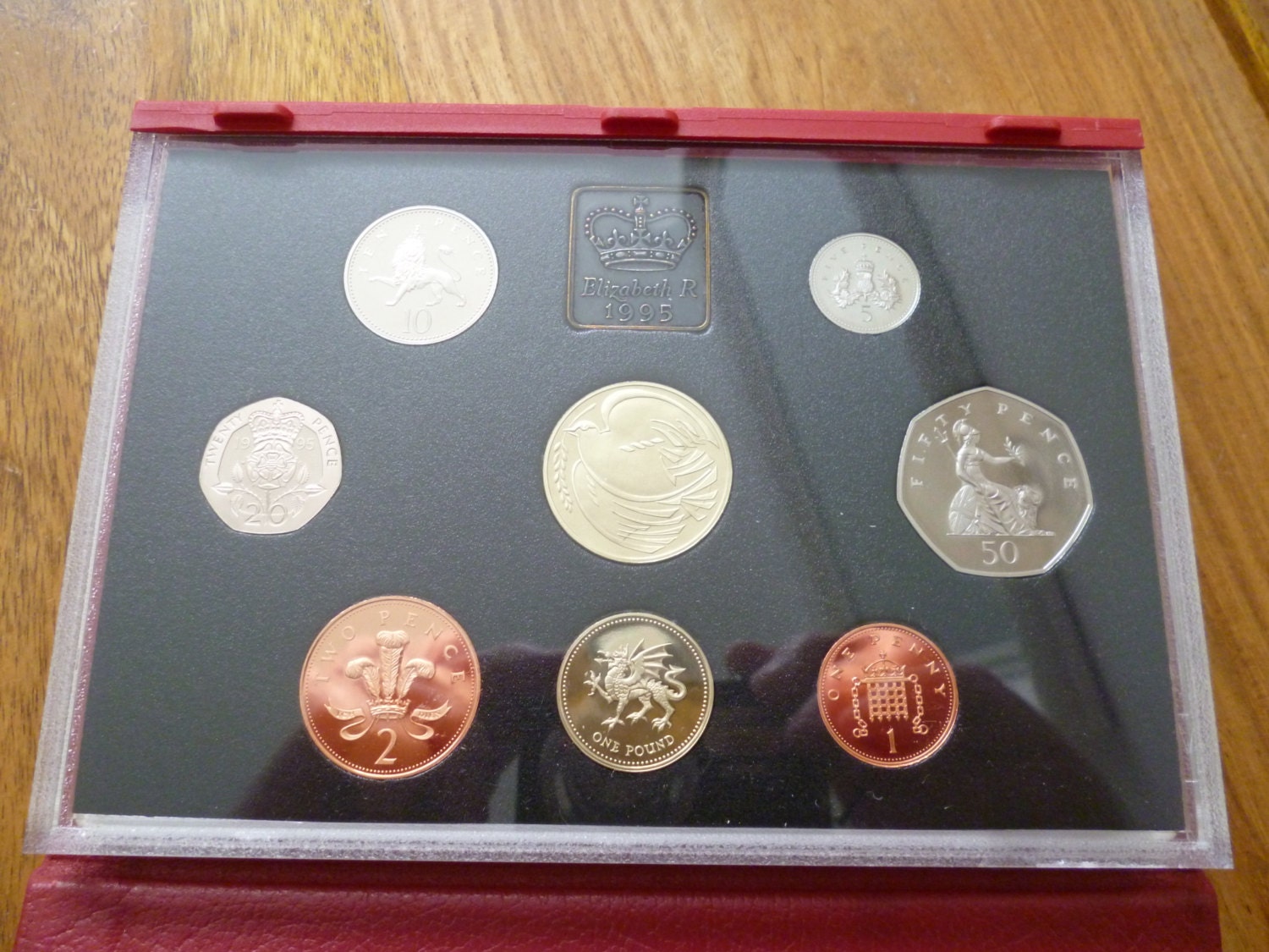 United Kingdom Royal Mint 1995 Proof Eight Coin Year Set - Etsy UK