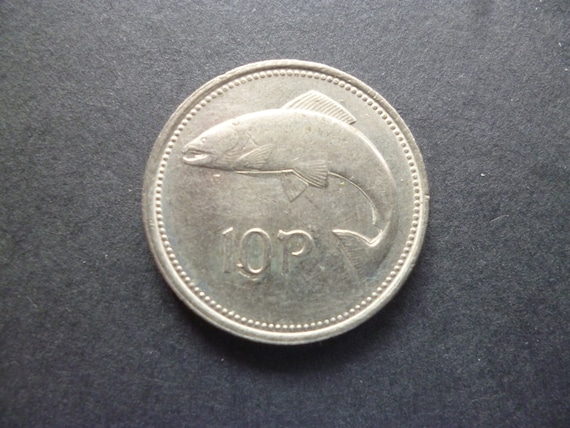 1994 Eire ireland Republic 10p ten Pence Coin the Smaller - Etsy