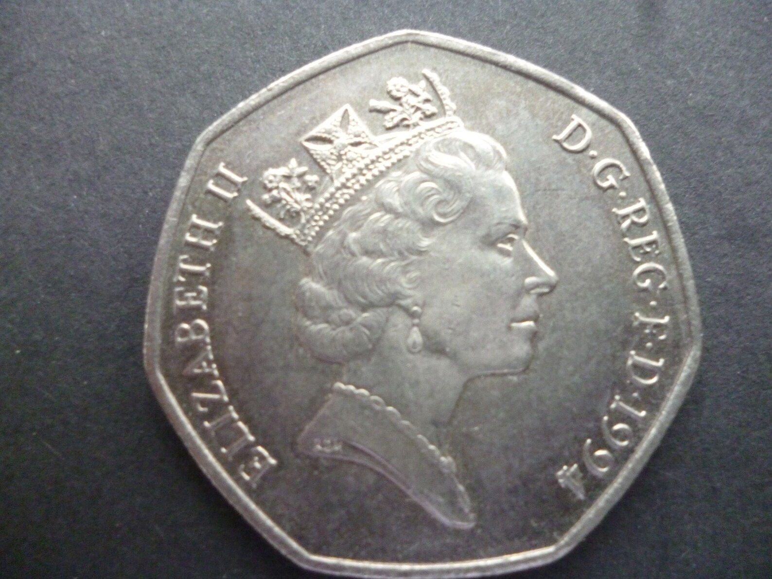 Great Britain 1994 50p Coin fifty Pence Piece in Good Used - Etsy