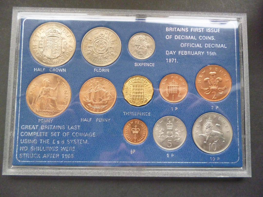 Great Britain Complete Decimal Issue and Last Pound/shilling/ Pence ...