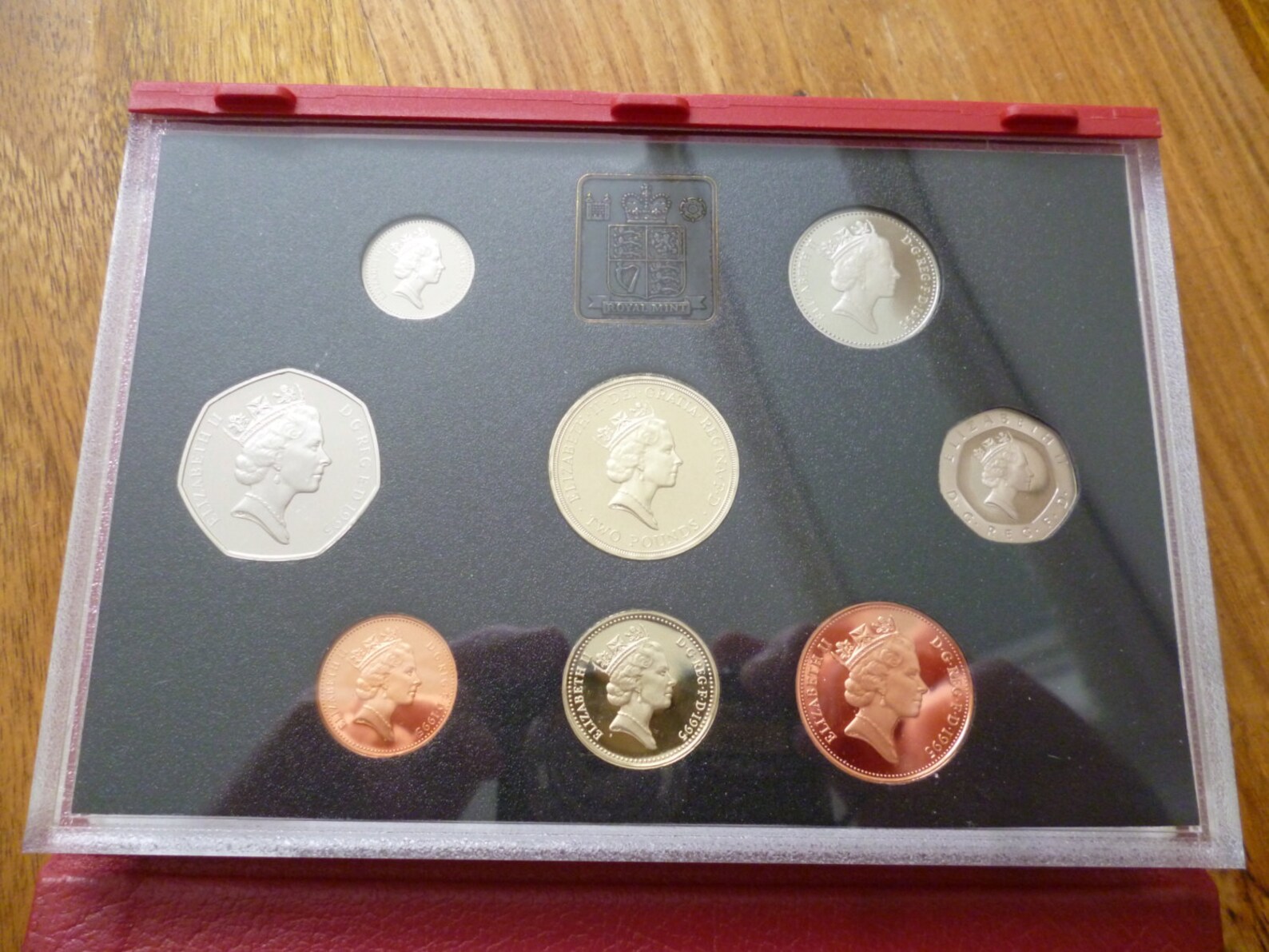 United Kingdom Royal Mint 1995 Proof Eight Coin Year Set - Etsy UK
