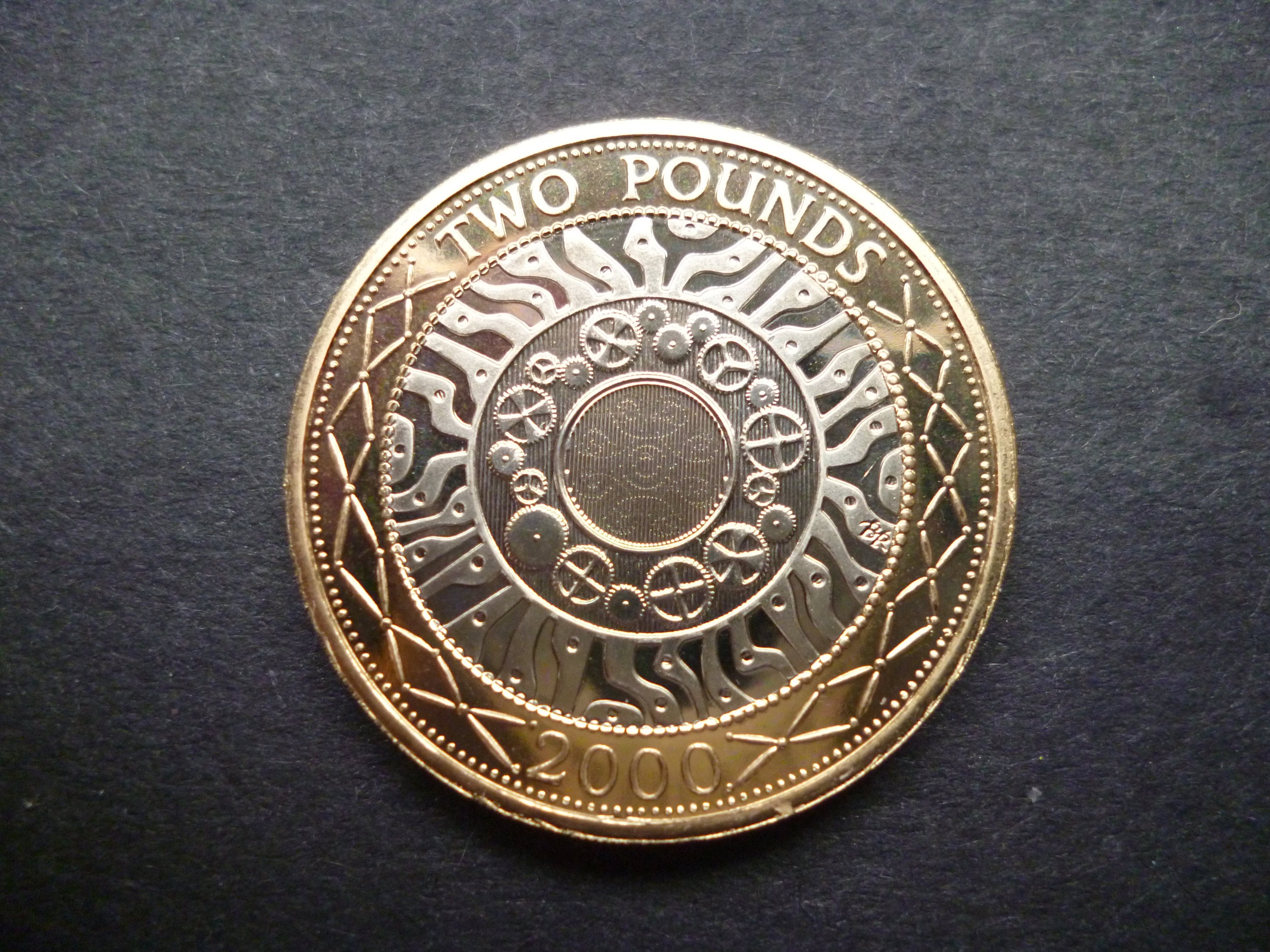 United Kingdom Royal Mint Year 2000 Proof Two Pounds Coin in | Etsy