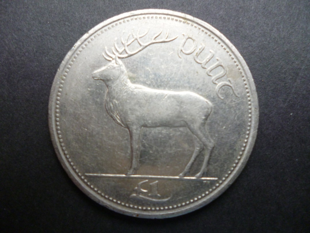 1999 Eire ireland Republic Irish Punt one Pound Coin Featuring a Irish ...
