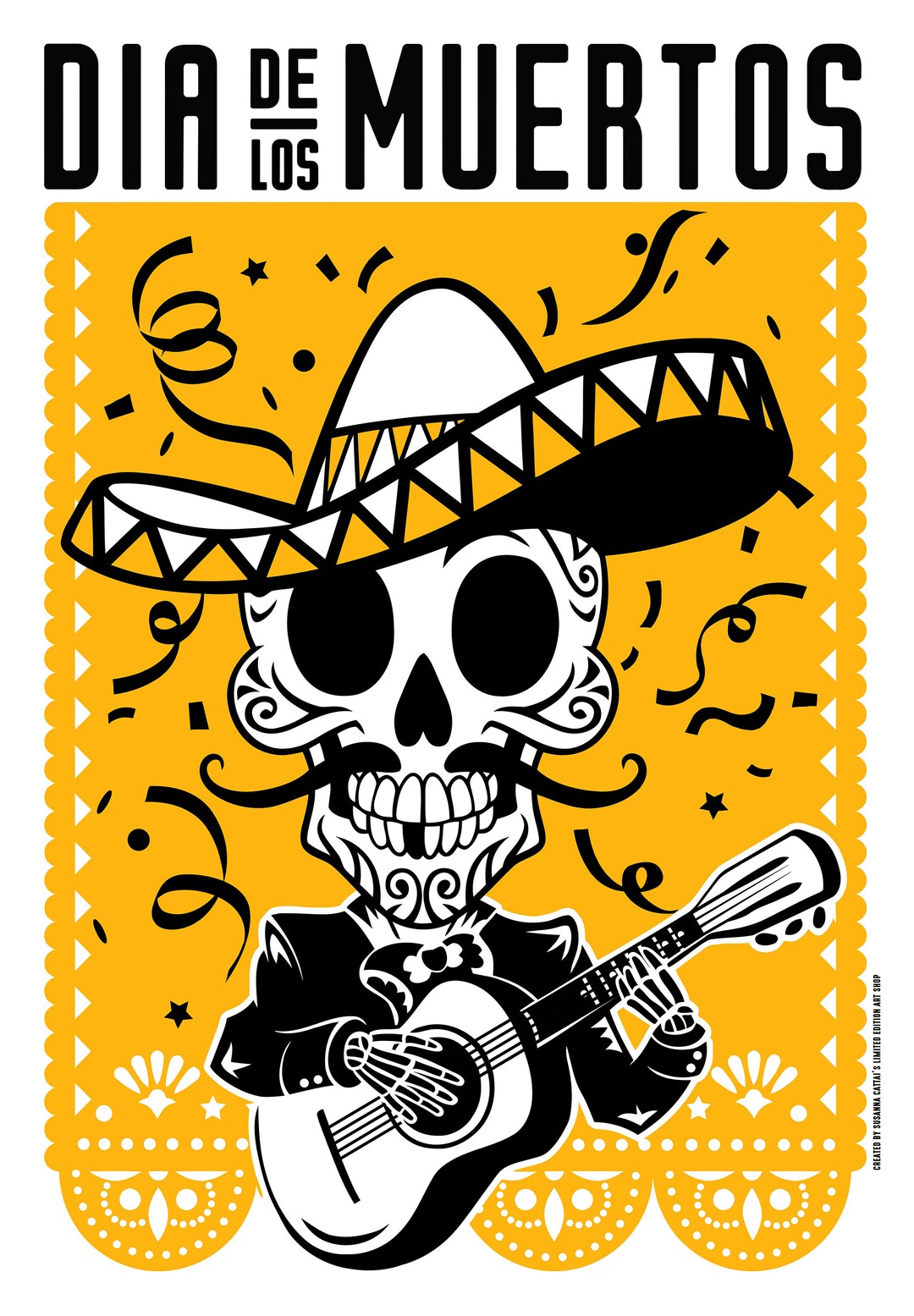 POSTER "dia De Los Muertos" - Etsy