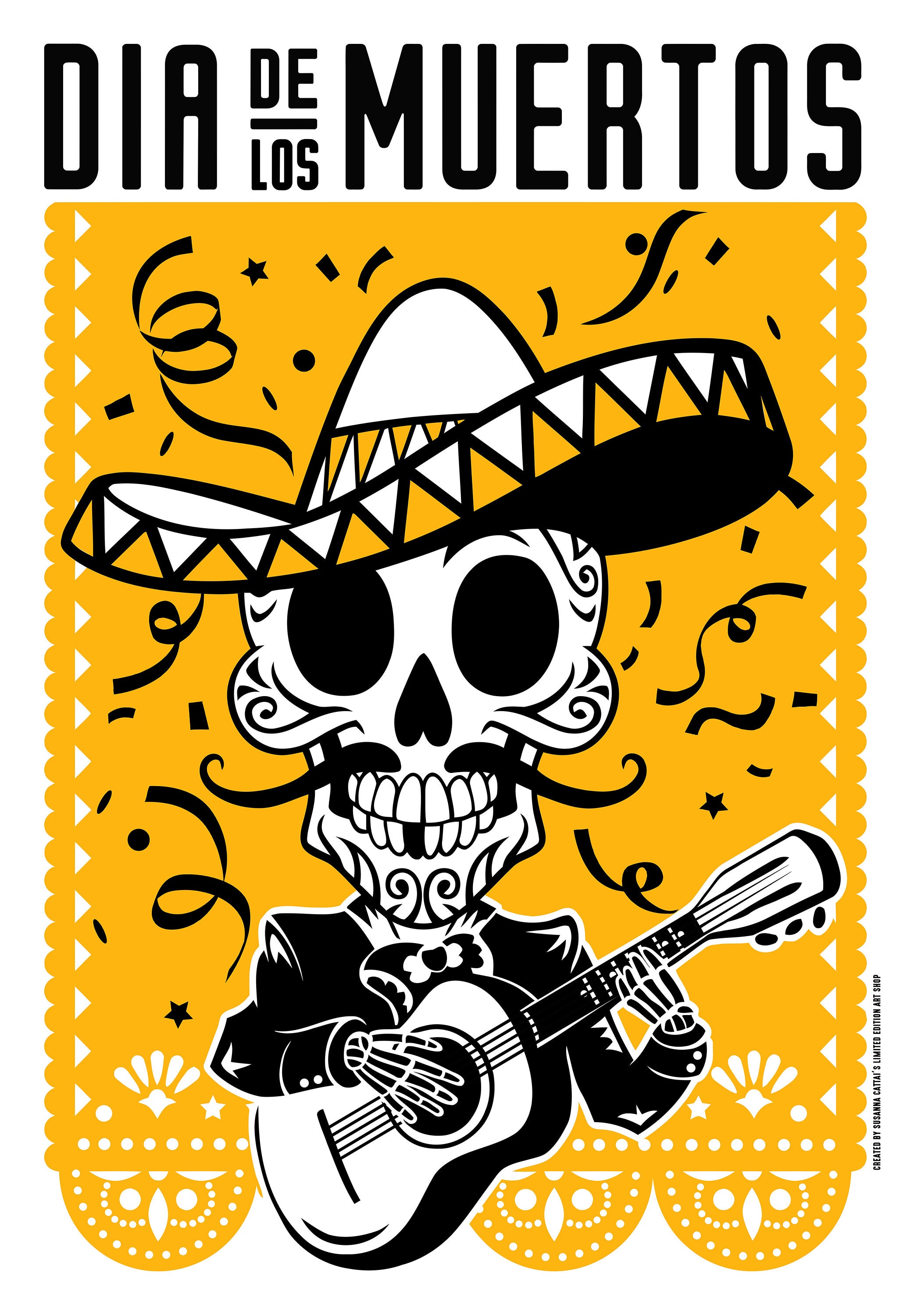 POSTER "dia De Los Muertos" - Etsy