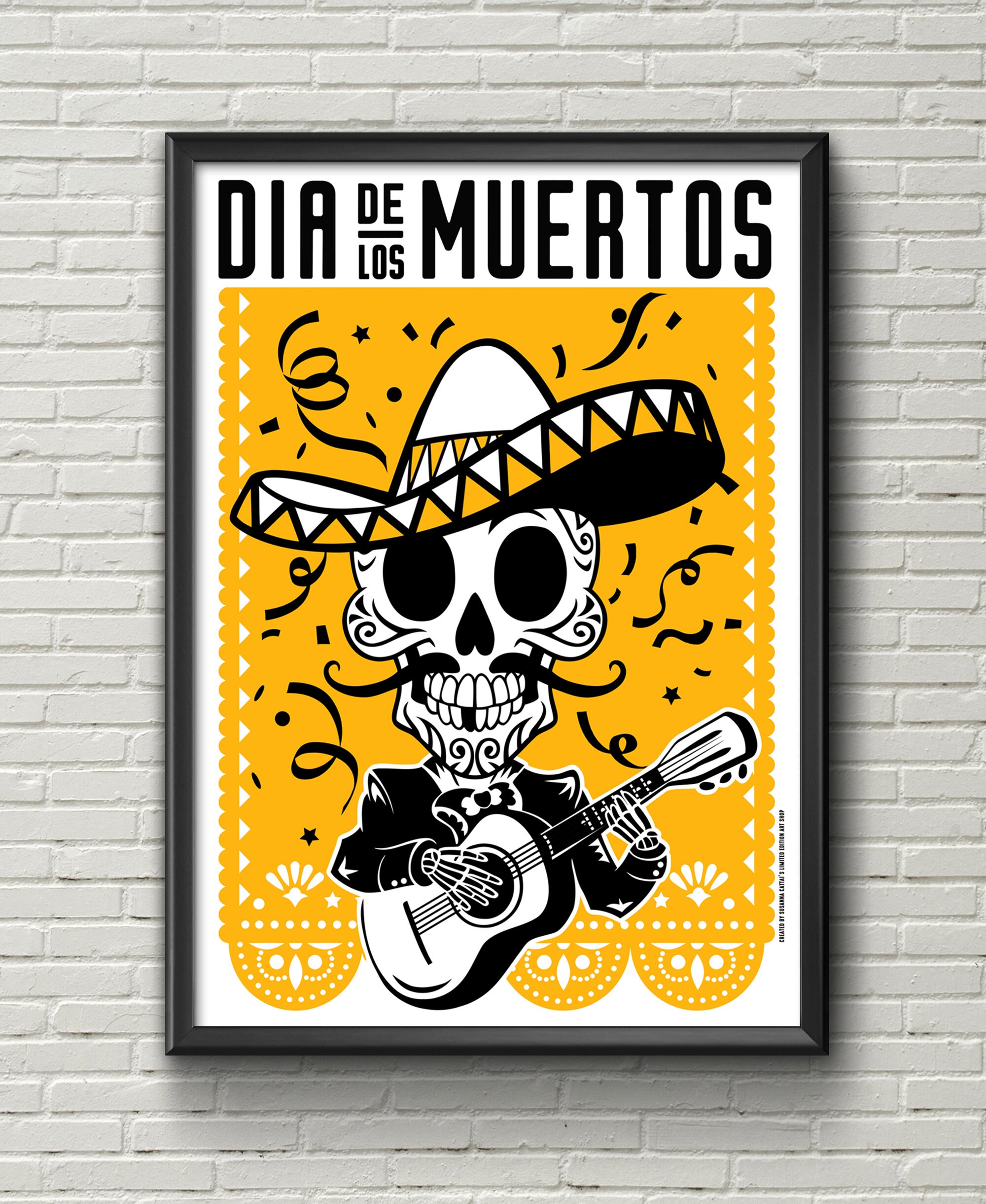 POSTER "dia De Los Muertos" - Etsy