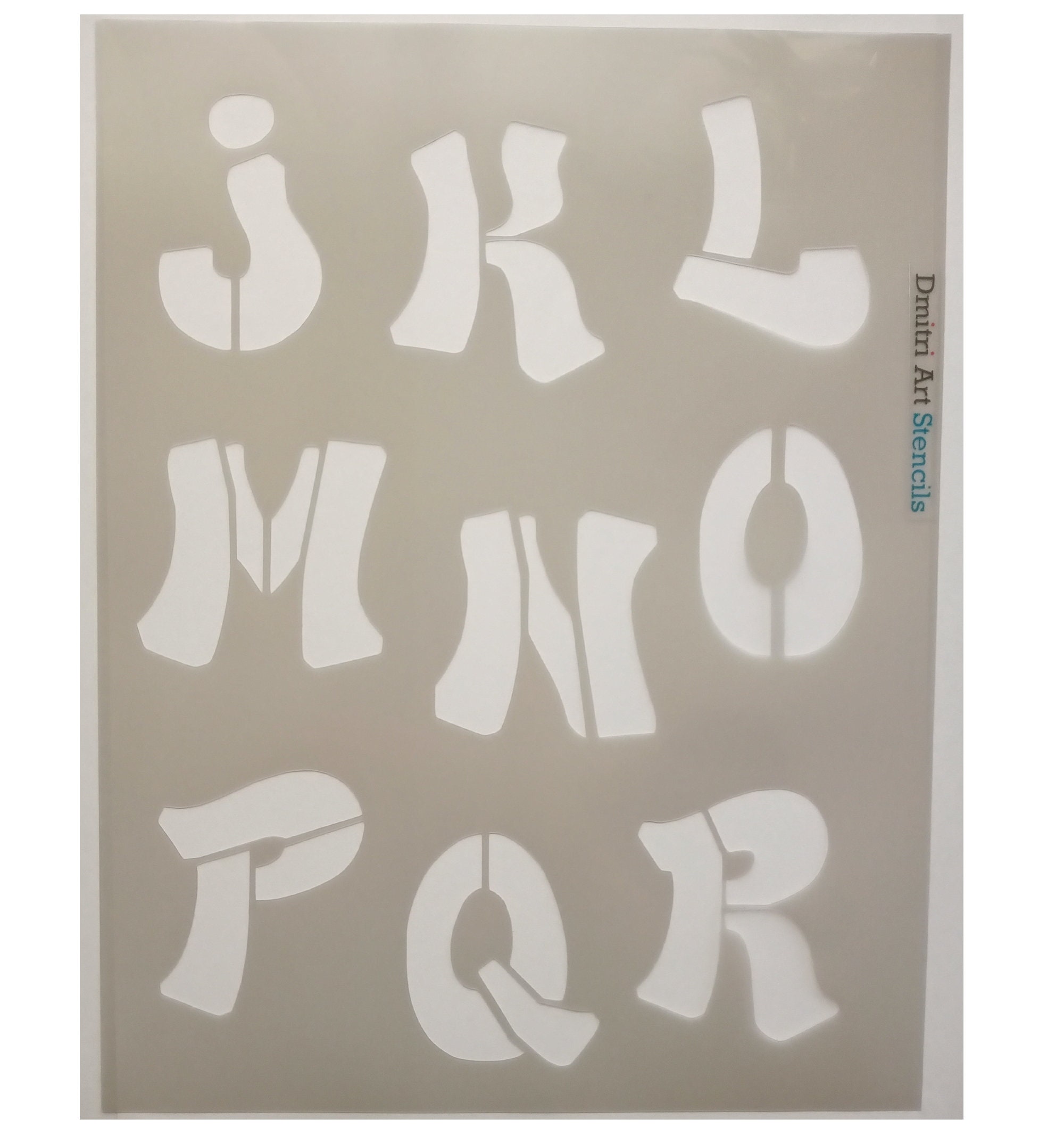 Stencil Alphabet Graffiti Letters Painting Tool. Easy to Use. - Etsy