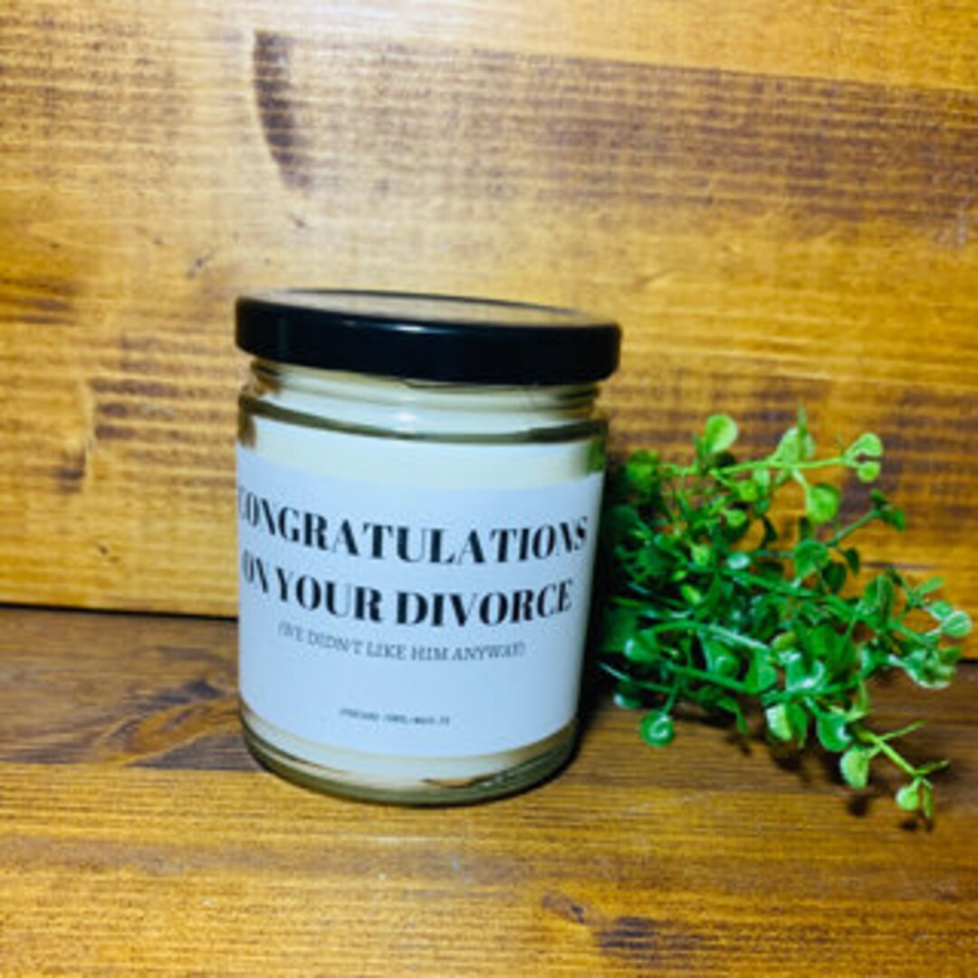 Divorce Candle | Divorce Gift| Gag Gift | Funny Gift| Gift for Friend ...