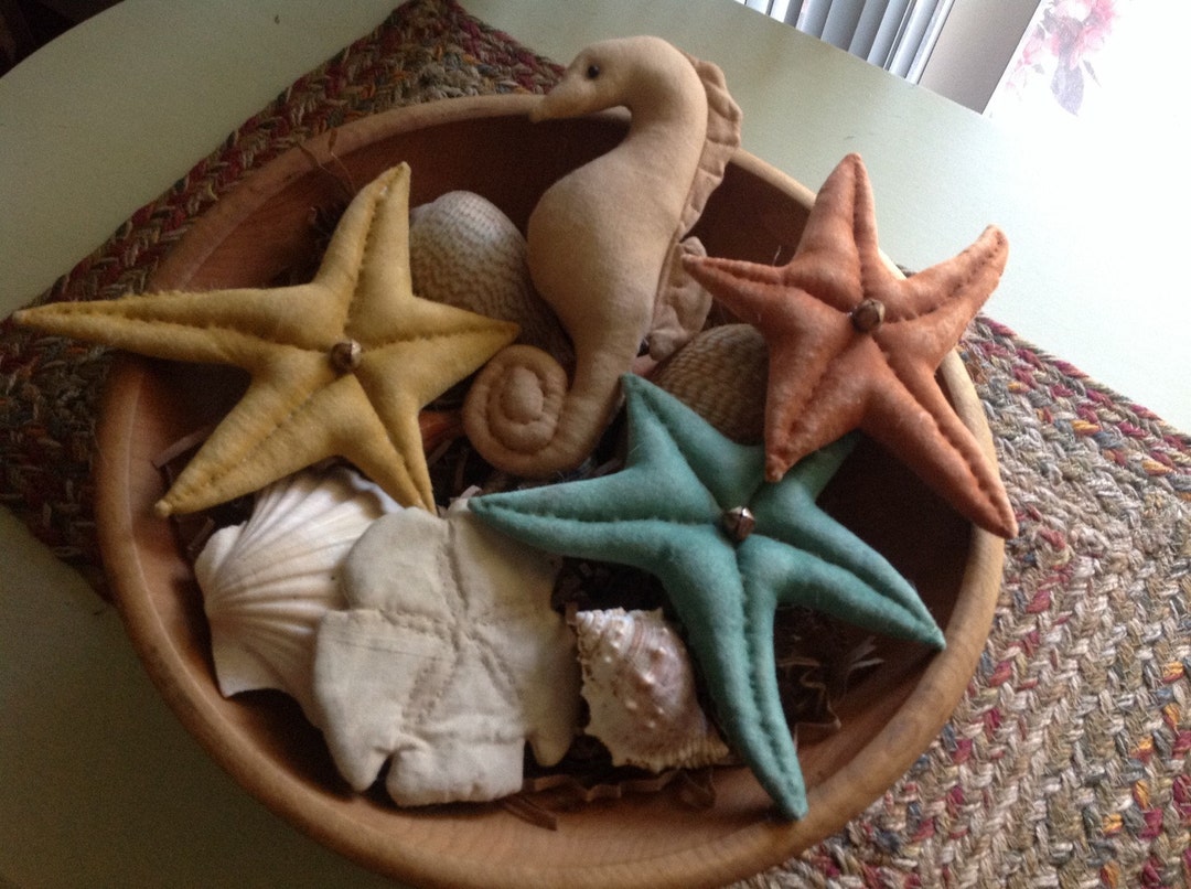 Sea Life Bowl Filler Set 5 Piece Set - Etsy