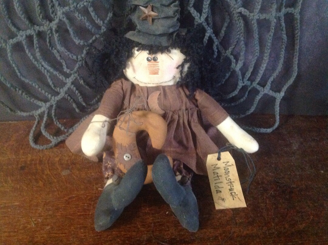 Moonstruck Matilda & Her Spider - Etsy