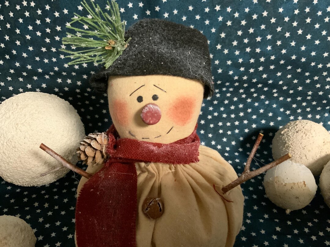 Roly Poly Snowman - Etsy