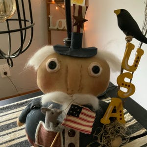 Uncle Sam &his Mouse - Etsy