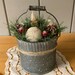 Christmas Snowball Pail (medium Size) - Etsy