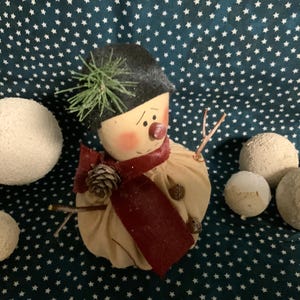 Roly Poly Snowman - Etsy