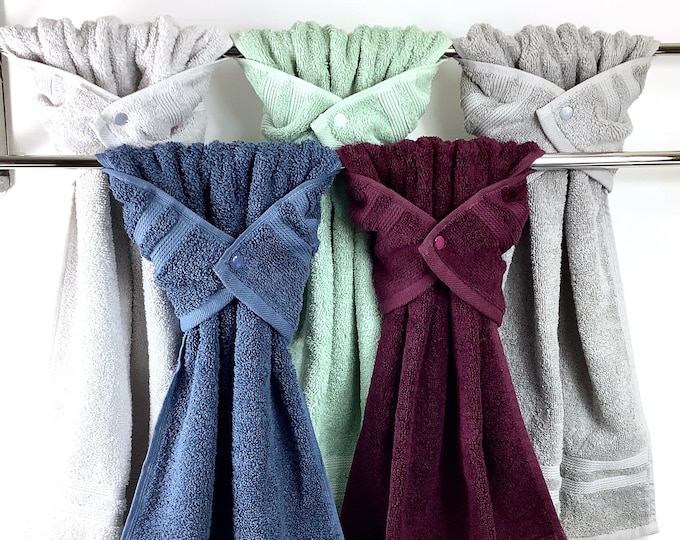CLEARANCE! Hanging Hand Towel Wrap, Oven Towel, Bathroom Hand Towel ...
