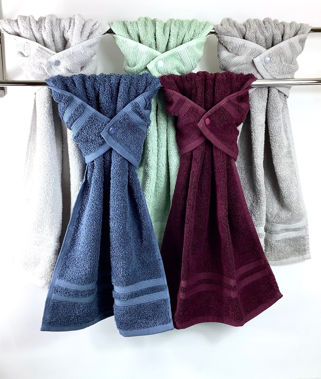 CLEARANCE! Hanging Hand Towel Wrap, Oven Towel, Bathroom Hand Towel ...