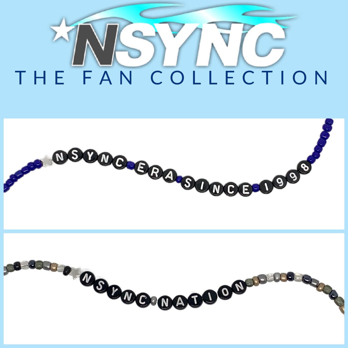 NSYNC Bracelets - the Fan Collection - Etsy