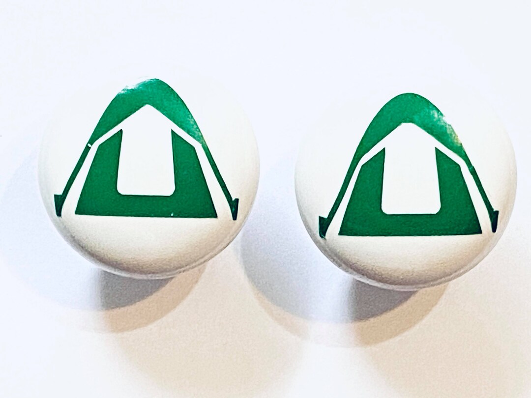 Pair 1.5 Tent Camping Drawer Knobs Pulls White Ceramic - Etsy