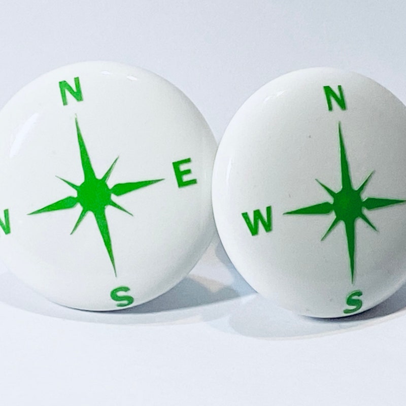 Compass Knob - Etsy