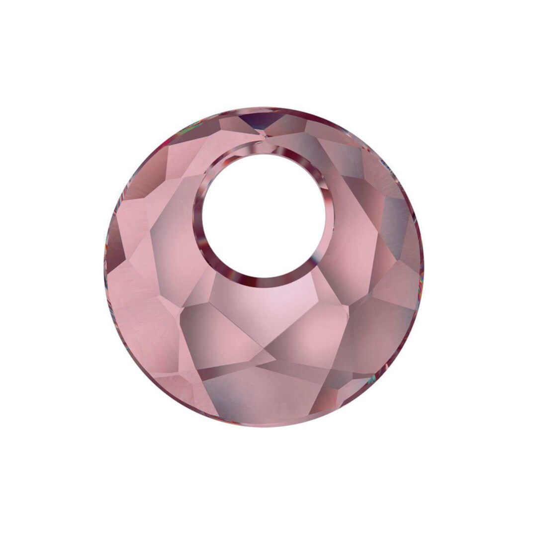 Victory Pendant 6041 Swarovski Crystal 28mm Antique Pink 278 - Etsy