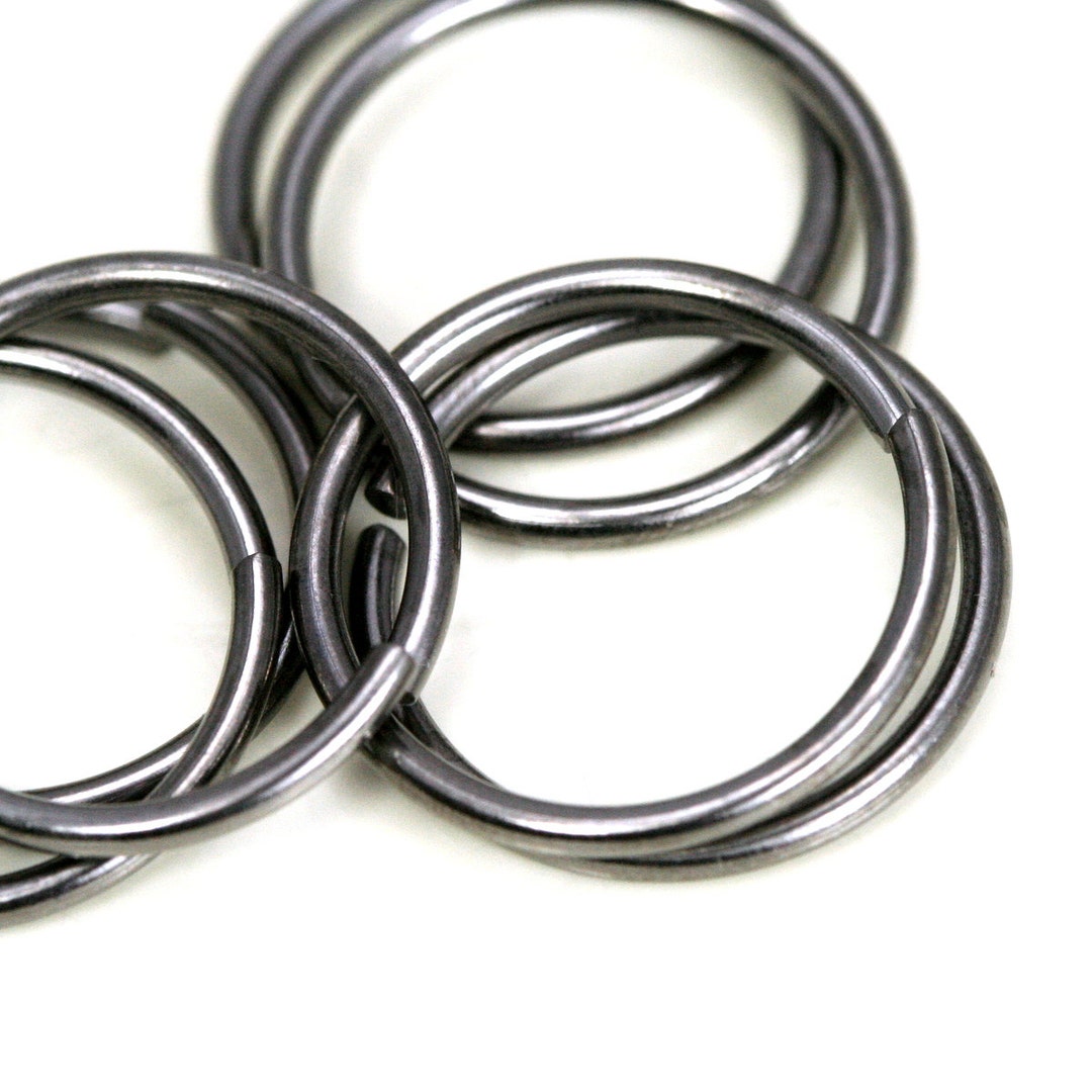 Gun Metal Brass Open Jump Ring, 20mm 15 Gauge -1185 - Etsy