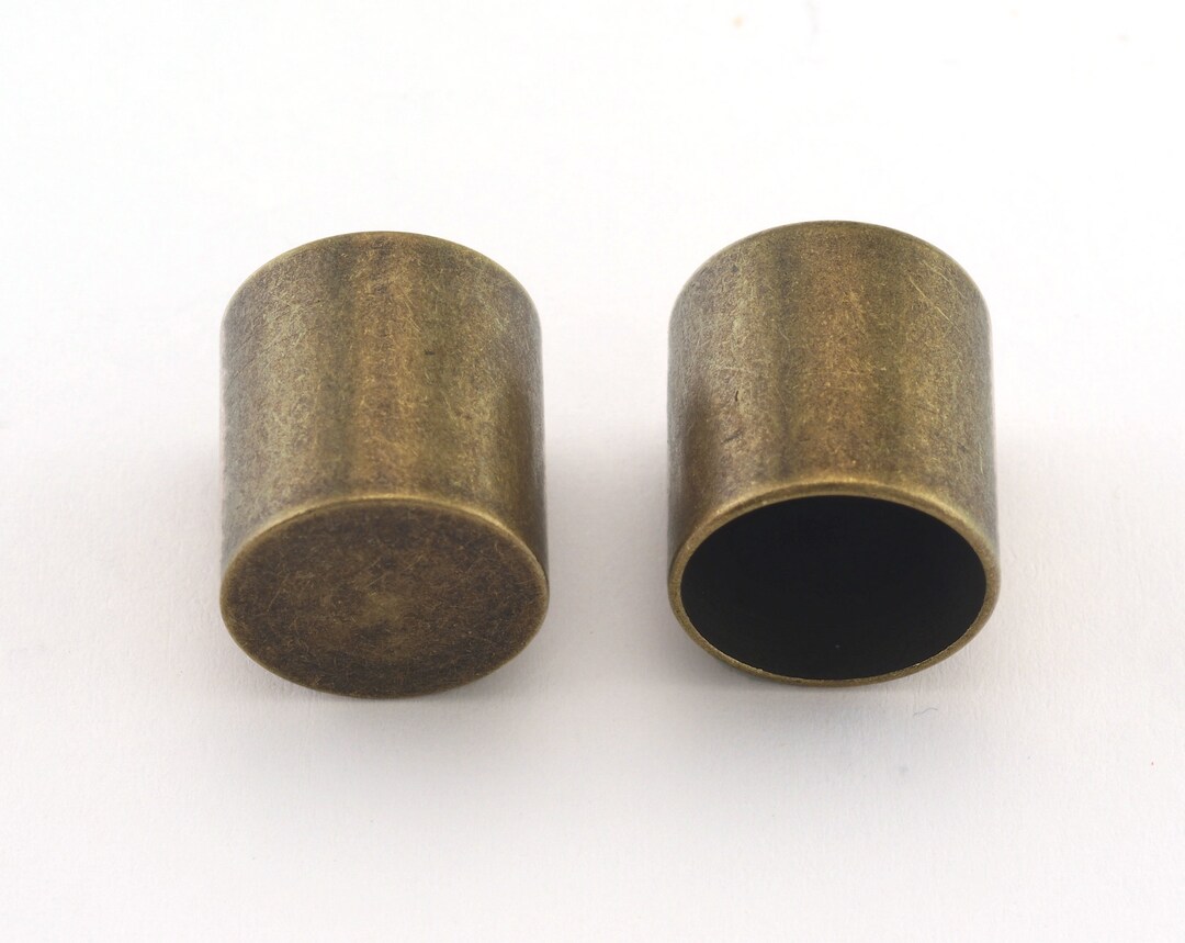 Antique Bronze Brass Cord End Caps, 11mm Inner Diameter -ENC11 3102 - Etsy