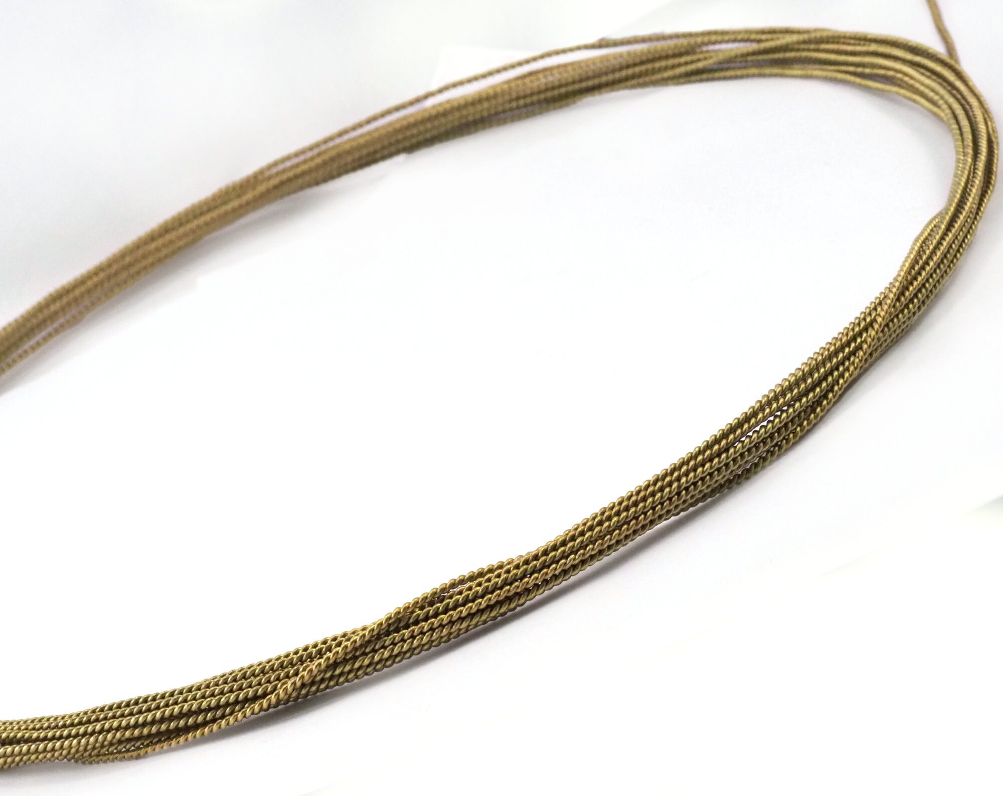 Wire Art Swirl Raw Brass Wire 2mm 0.081 Inc 12 Gauge Raf4-05 - Etsy