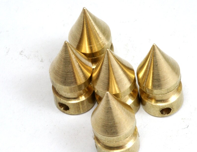 Raw Brass Spike 7x15mm 9/32x5/8 Finding Spacer - Etsy
