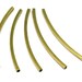 Himmeli Raw Brass Curved Square Tube 2x60mm ( 1.6mm Hole) N163 - Etsy