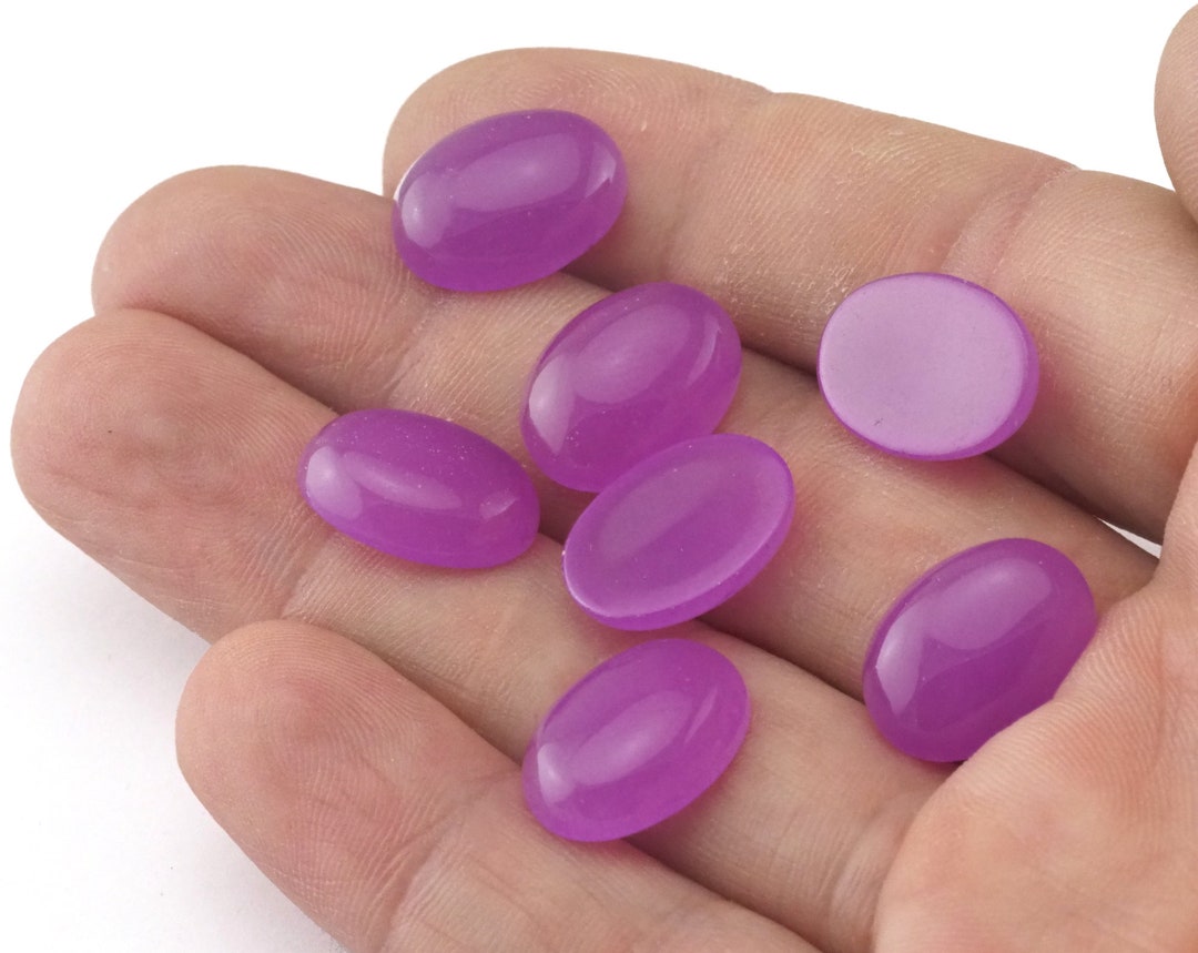 5 Pcs. Purple Quartzite Oval Cabochon 12x16mm A13 - Etsy